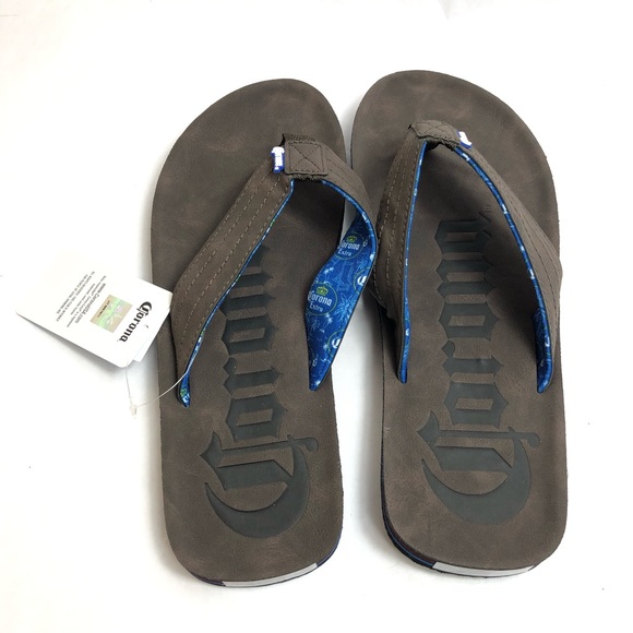 Corona | Shoes | Corona Mens Faux Leather Flip Flop Sandals | Poshmark